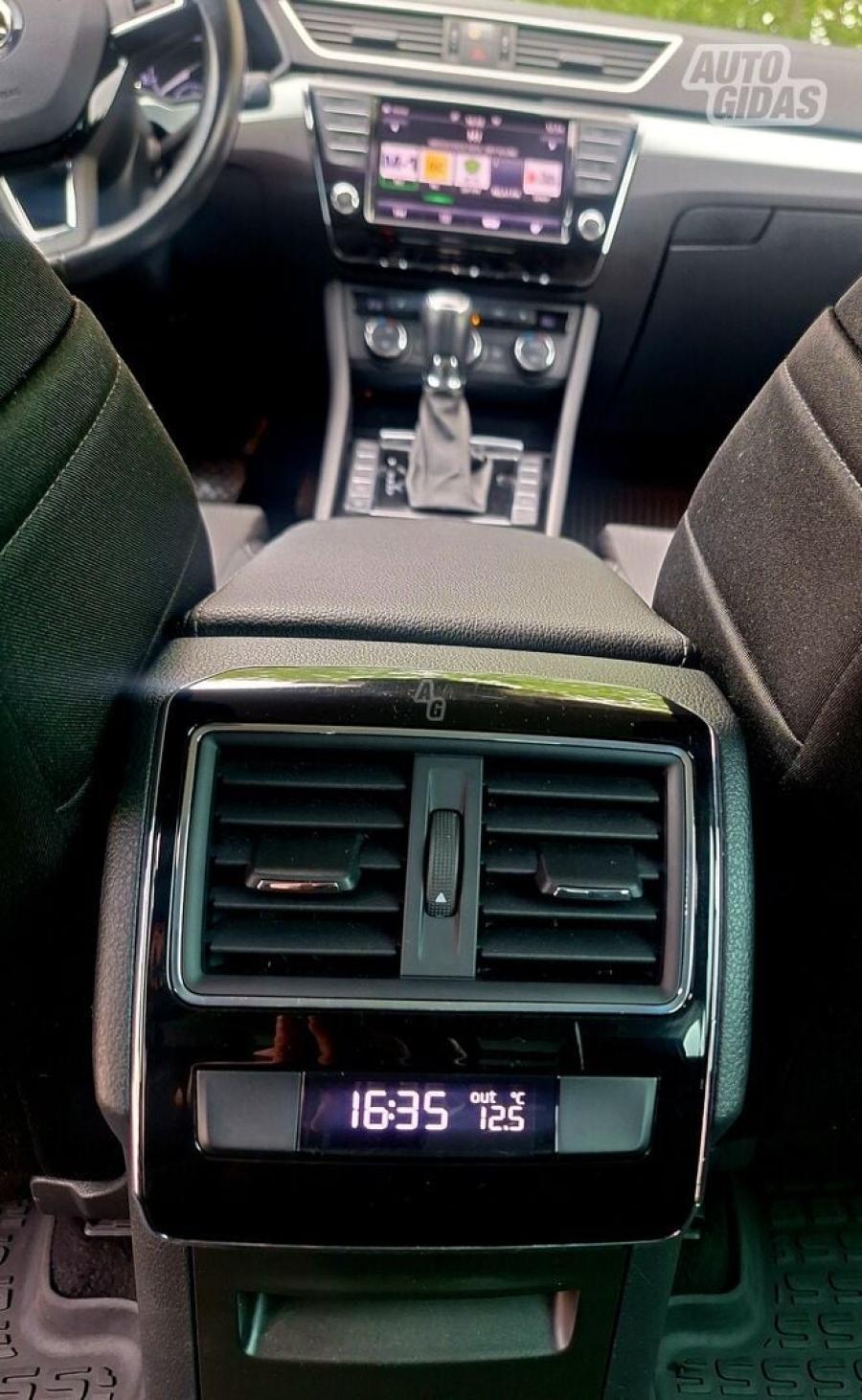 Grey Skoda SuperB 2016 in Radviliskis, with an engine capacity of 2.00 L and mileage of 257 thousand km for 10900 €, photo 19 on AUTOMOTO.COM.LV