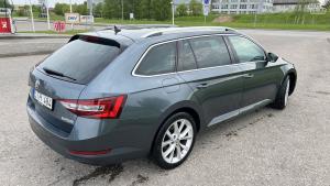 Grey Skoda SuperB 2016 in Telschi, with an engine capacity of 2.00 L and mileage of 232 thousand km for 12000 €, photo 5 on AUTOMOTO.COM.LV