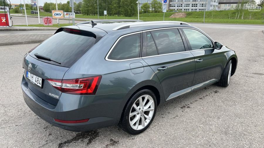 Grey Skoda SuperB 2016 in Telschi, with an engine capacity of 2.00 L and mileage of 232 thousand km for 12000 €, photo 5 on AUTOMOTO.COM.LV