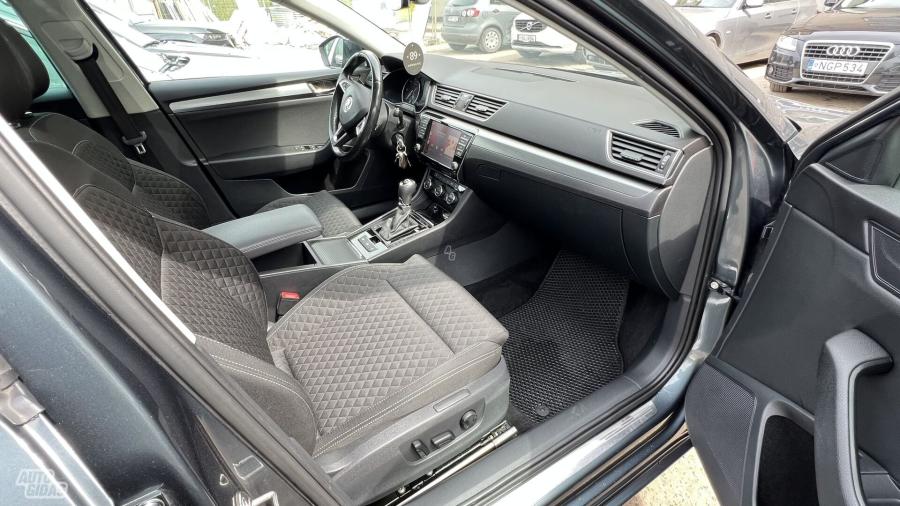 Grey Skoda SuperB 2016 in Telschi, with an engine capacity of 2.00 L and mileage of 232 thousand km for 12000 €, photo 20 on AUTOMOTO.COM.LV