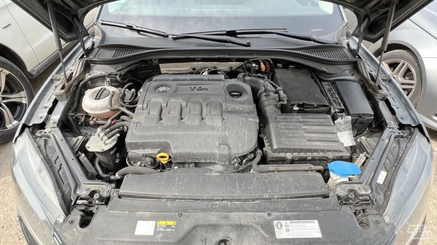 Grey Skoda SuperB 2016 in Telschi, with an engine capacity of 2.00 L and mileage of 232 thousand km for 12000 €, photo 21 on AUTOMOTO.COM.LV