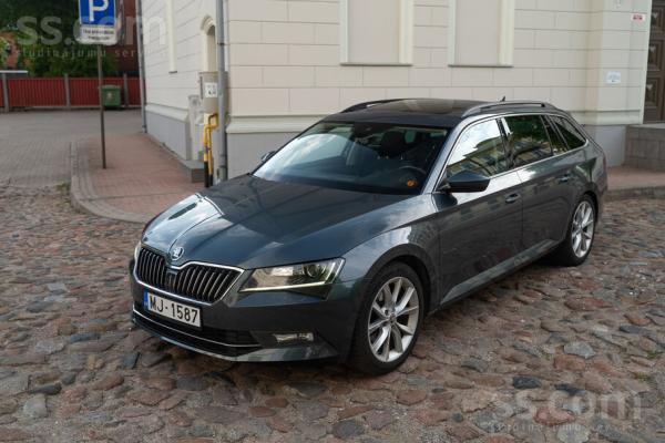 Grey Skoda SuperB 2016 in Liepaja, with an engine capacity of 2.00 L and mileage of 302 thousand km for 11300 €, photo 2 on AUTOMOTO.COM.LV