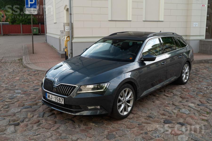 Pelēks Skoda SuperB 2016 Liepāja, ar dzinēja tilpumu 2.00 L un nobraukumu 302 tūkst. km par 11300 €, foto 3 vietnē AUTOMOTO.COM.LV