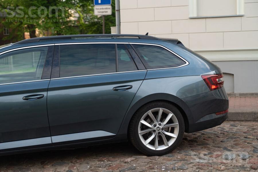 Pelēks Skoda SuperB 2016 Liepāja, ar dzinēja tilpumu 2.00 L un nobraukumu 302 tūkst. km par 11300 €, foto 5 vietnē AUTOMOTO.COM.LV