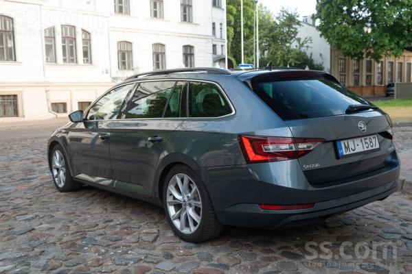 Grey Skoda SuperB 2016 in Liepaja, with an engine capacity of 2.00 L and mileage of 302 thousand km for 11300 €, photo 5 on AUTOMOTO.COM.LV