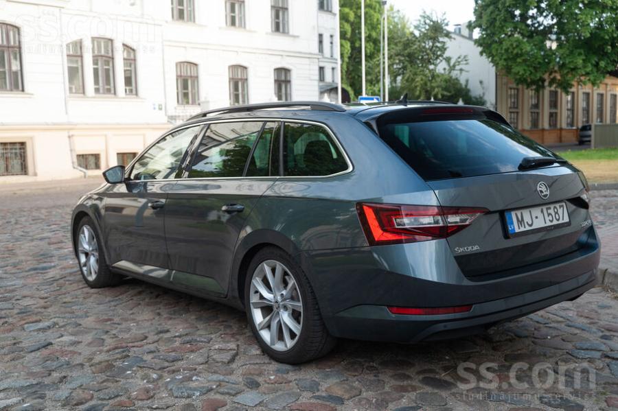 Pelēks Skoda SuperB 2016 Liepāja, ar dzinēja tilpumu 2.00 L un nobraukumu 302 tūkst. km par 11300 €, foto 6 vietnē AUTOMOTO.COM.LV