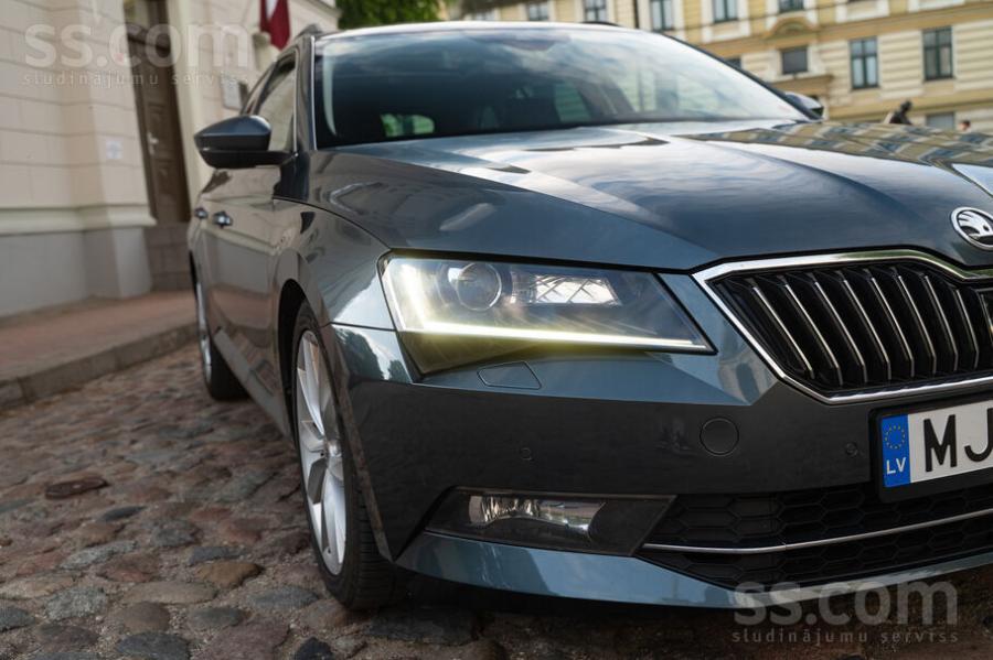 Pelēks Skoda SuperB 2016 Liepāja, ar dzinēja tilpumu 2.00 L un nobraukumu 302 tūkst. km par 11300 €, foto 10 vietnē AUTOMOTO.COM.LV