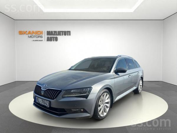 Pelēks Skoda SuperB 2016 Rīga, ar dzinēja tilpumu 2.00 L un nobraukumu 117 tūkst. km par 12990 €, foto 1 vietnē AUTOMOTO.COM.LV