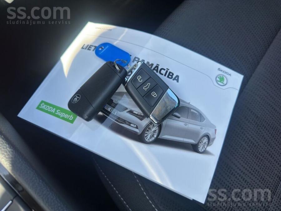 Pelēks Skoda SuperB 2016 Rīga, ar dzinēja tilpumu 2.00 L un nobraukumu 117 tūkst. km par 12990 €, foto 18 vietnē AUTOMOTO.COM.LV