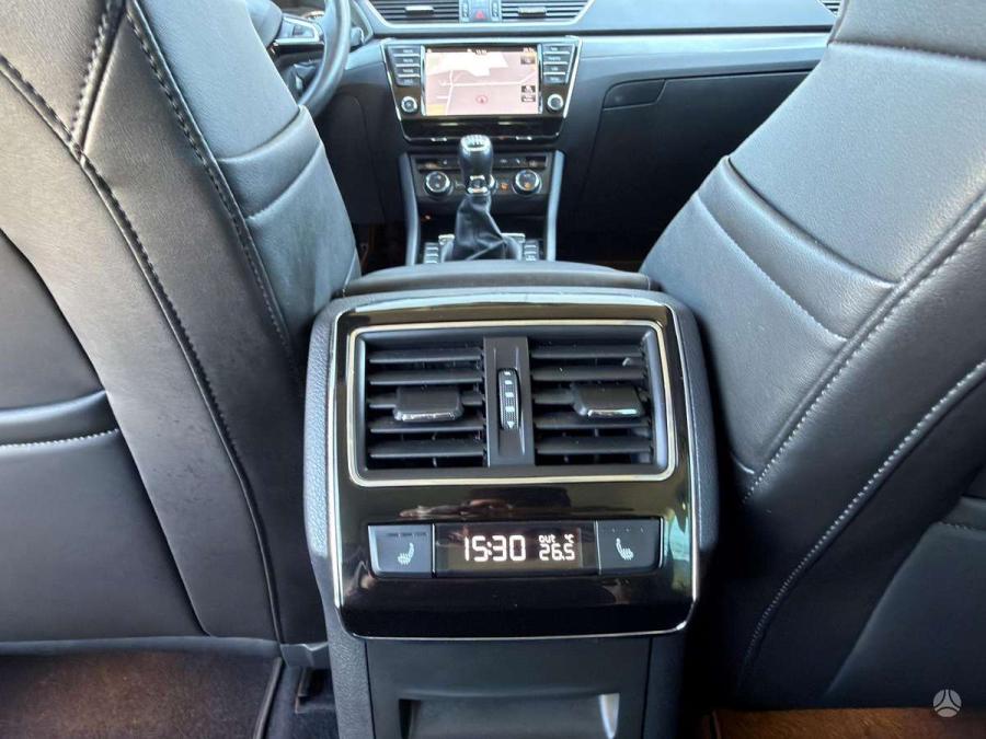 Pelēks Skoda SuperB 2016 Šauļi, ar dzinēja tilpumu 1.80 L un nobraukumu 142 tūkst. km par 10490 €, foto 22 vietnē AUTOMOTO.COM.LV