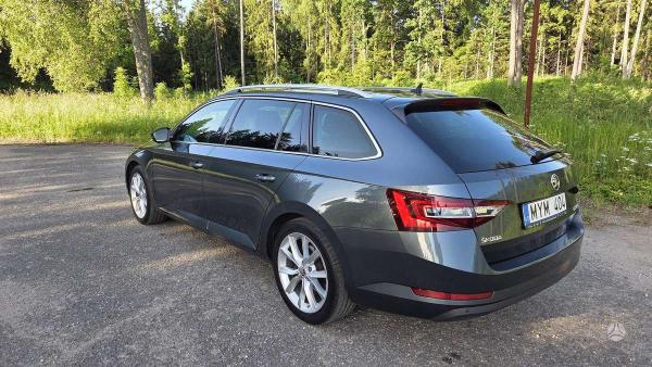 Grey Skoda SuperB 2016 in Telschi, with an engine capacity of 1.97 L and mileage of 233 thousand km for 12500 €, photo 10 on AUTOMOTO.COM.LV