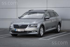 Grey Skoda SuperB 2016 in Riga, with an engine capacity of 1.60 L and mileage of 308 thousand km for 8995 €, photo  on AUTOMOTO.COM.LV