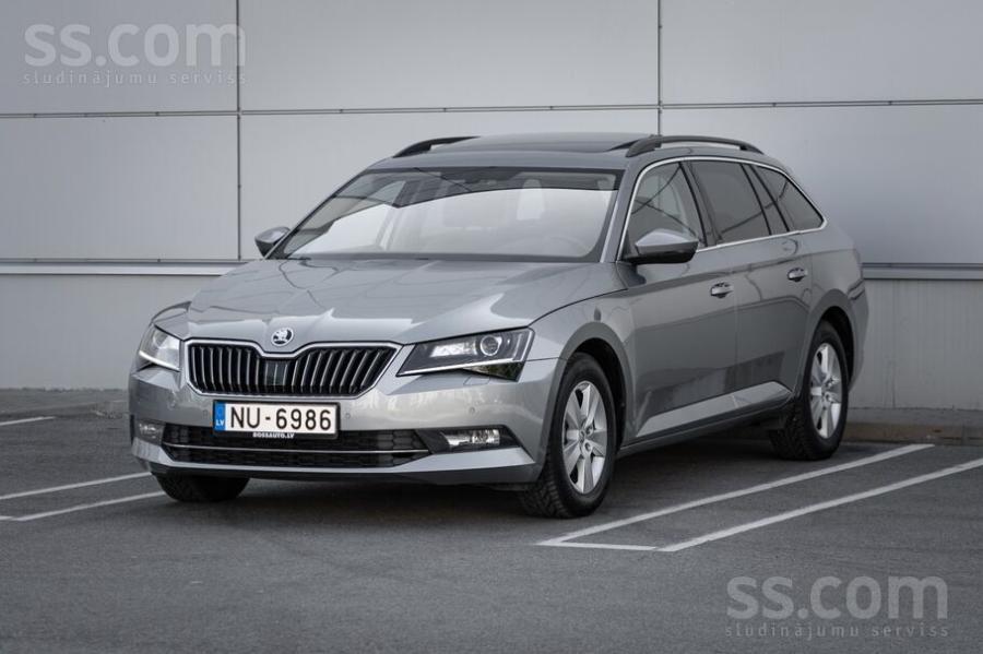 Grey Skoda SuperB 2016 in Riga, with an engine capacity of 1.60 L and mileage of 308 thousand km for 8995 €, photo 1 on AUTOMOTO.COM.LV