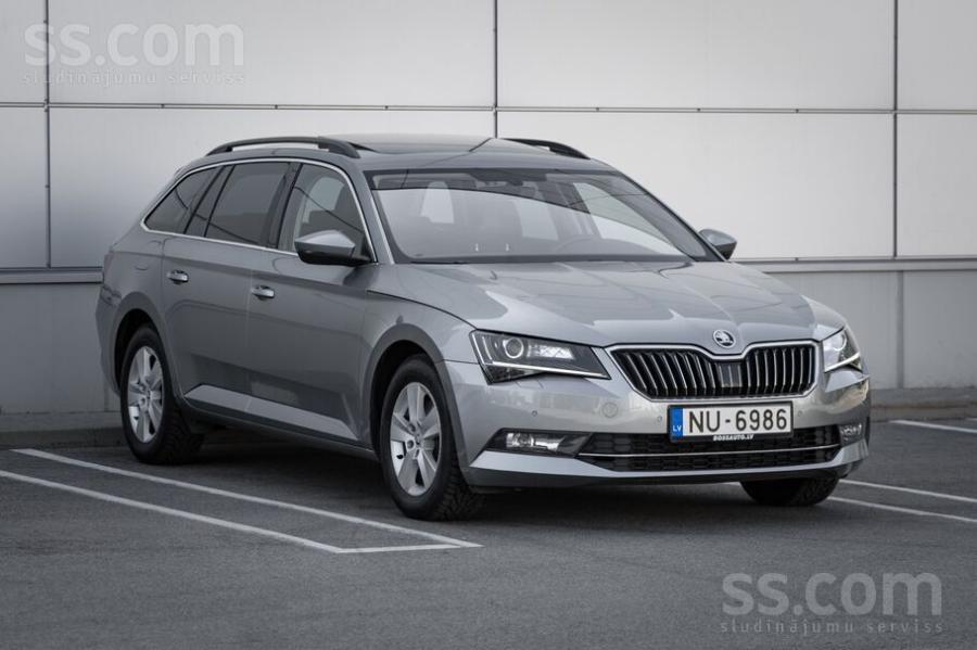 Grey Skoda SuperB 2016 in Riga, with an engine capacity of 1.60 L and mileage of 308 thousand km for 8995 €, photo 4 on AUTOMOTO.COM.LV