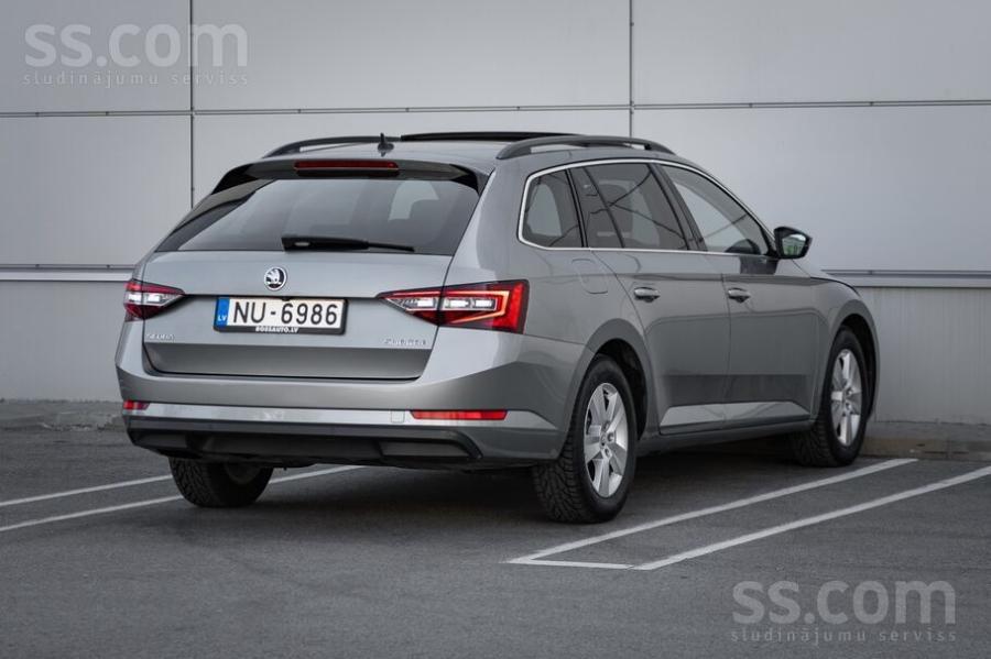 Grey Skoda SuperB 2016 in Riga, with an engine capacity of 1.60 L and mileage of 308 thousand km for 8995 €, photo 5 on AUTOMOTO.COM.LV