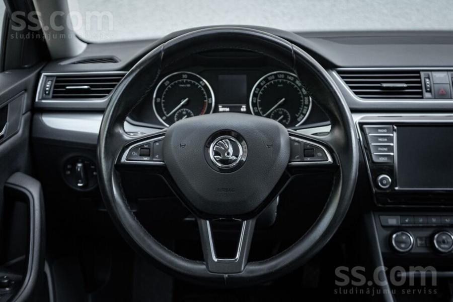 Grey Skoda SuperB 2016 in Riga, with an engine capacity of 1.60 L and mileage of 308 thousand km for 8995 €, photo 20 on AUTOMOTO.COM.LV