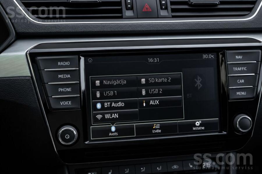 Grey Skoda SuperB 2016 in Riga, with an engine capacity of 1.60 L and mileage of 308 thousand km for 8995 €, photo 28 on AUTOMOTO.COM.LV