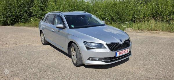 Grey Skoda SuperB 2016 in Vilnius, with an engine capacity of 1.97 L and mileage of 292 thousand km for 8400 €, photo 2 on AUTOMOTO.COM.LV