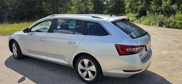 Grey Skoda SuperB 2016 in Vilnius, with an engine capacity of 1.97 L and mileage of 292 thousand km for 8400 €, photo 5 on AUTOMOTO.COM.LV