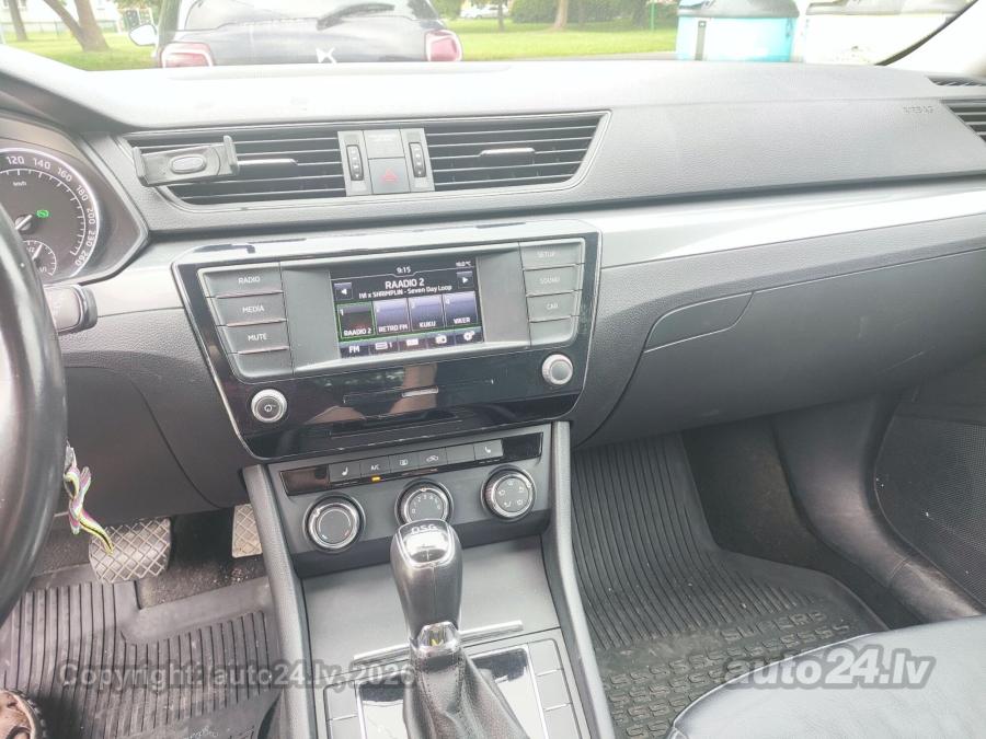 Grey Skoda SuperB 2016 in Tallinn, with an engine capacity of 1.40 L and mileage of 200 thousand km for 9000 €, photo 7 on AUTOMOTO.COM.LV