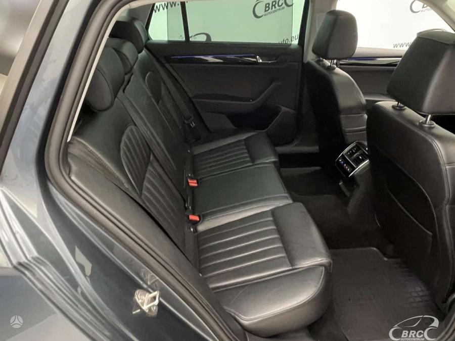 Pelēks Skoda SuperB 2016 Viļņa, ar dzinēja tilpumu 1.97 L un nobraukumu 267 tūkst. km par 9900 €, foto 14 vietnē AUTOMOTO.COM.LV