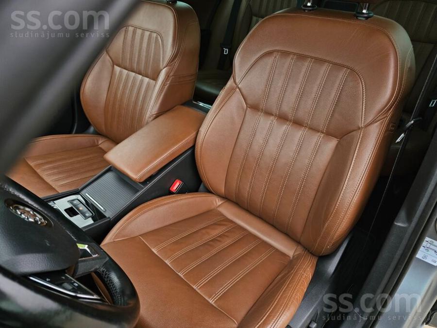Grey Skoda SuperB 2016 in Riga, with an engine capacity of 1.80 L and mileage of 235 thousand km for 10500 €, photo 19 on AUTOMOTO.COM.LV