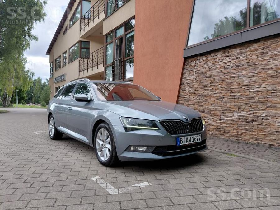 Pelēks Skoda SuperB 2016 Rīga, ar dzinēja tilpumu 2.00 L un nobraukumu 0 tūkst. km par 11500 €, foto 1 vietnē AUTOMOTO.COM.LV