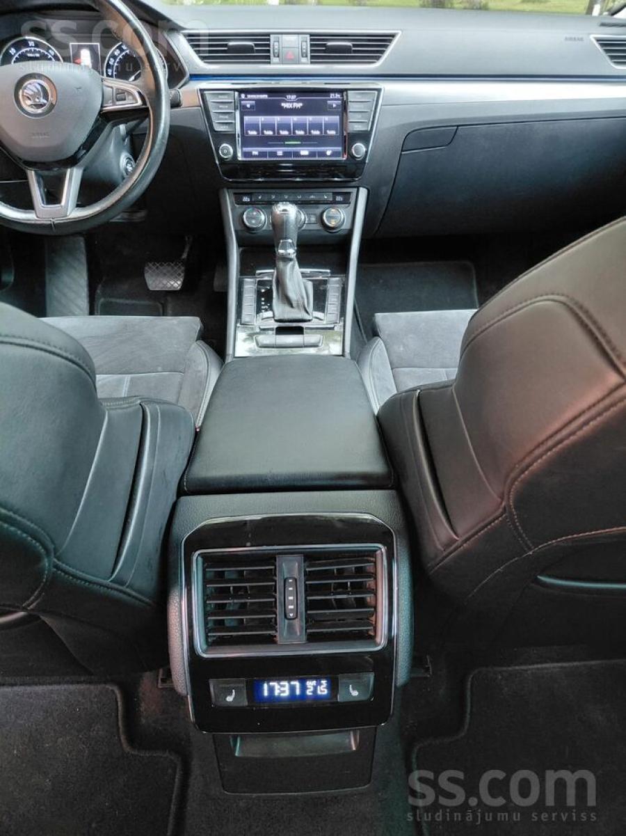 Pelēks Skoda SuperB 2016 Rīga, ar dzinēja tilpumu 2.00 L un nobraukumu 0 tūkst. km par 11500 €, foto 5 vietnē AUTOMOTO.COM.LV