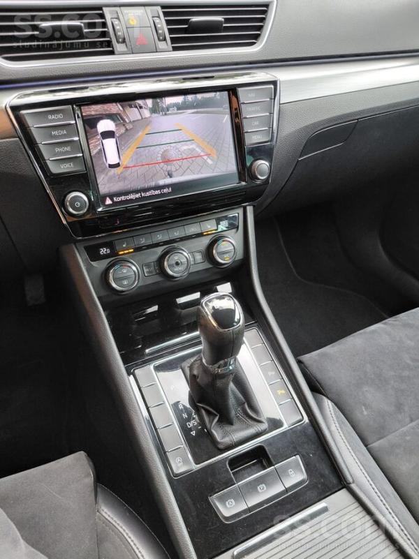 Grey Skoda SuperB 2016 in Riga, with an engine capacity of 2.00 L and mileage of 0 thousand km for 11500 €, photo 6 on AUTOMOTO.COM.LV