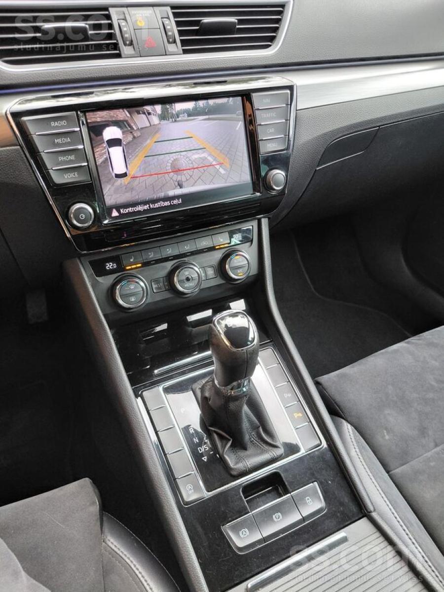 Pelēks Skoda SuperB 2016 Rīga, ar dzinēja tilpumu 2.00 L un nobraukumu 0 tūkst. km par 11500 €, foto 7 vietnē AUTOMOTO.COM.LV