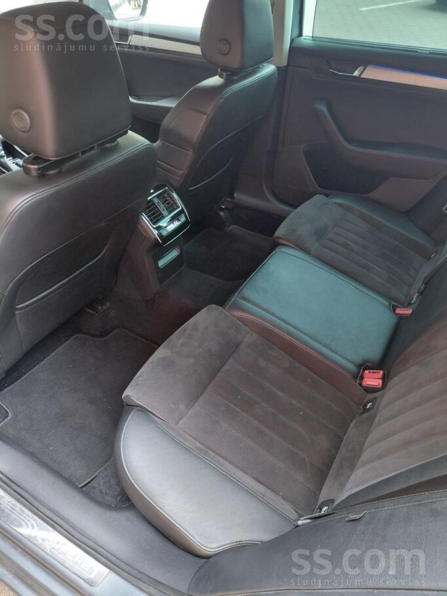 Pelēks Skoda SuperB 2016 Rīga, ar dzinēja tilpumu 2.00 L un nobraukumu 0 tūkst. km par 11500 €, foto 9 vietnē AUTOMOTO.COM.LV