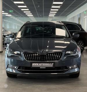 Grey Skoda SuperB 2016 in Klaipeda, with an engine capacity of 1.97 L and mileage of 241 thousand km for 11950 €, photo 4 on AUTOMOTO.COM.LV