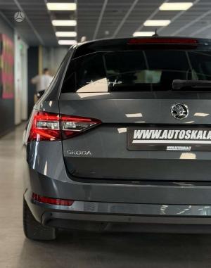 Grey Skoda SuperB 2016 in Klaipeda, with an engine capacity of 1.97 L and mileage of 241 thousand km for 11950 €, photo 22 on AUTOMOTO.COM.LV