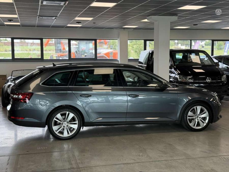 Grey Skoda SuperB 2016 in Klaipeda, with an engine capacity of 1.97 L and mileage of 241 thousand km for 11950 €, photo 28 on AUTOMOTO.COM.LV