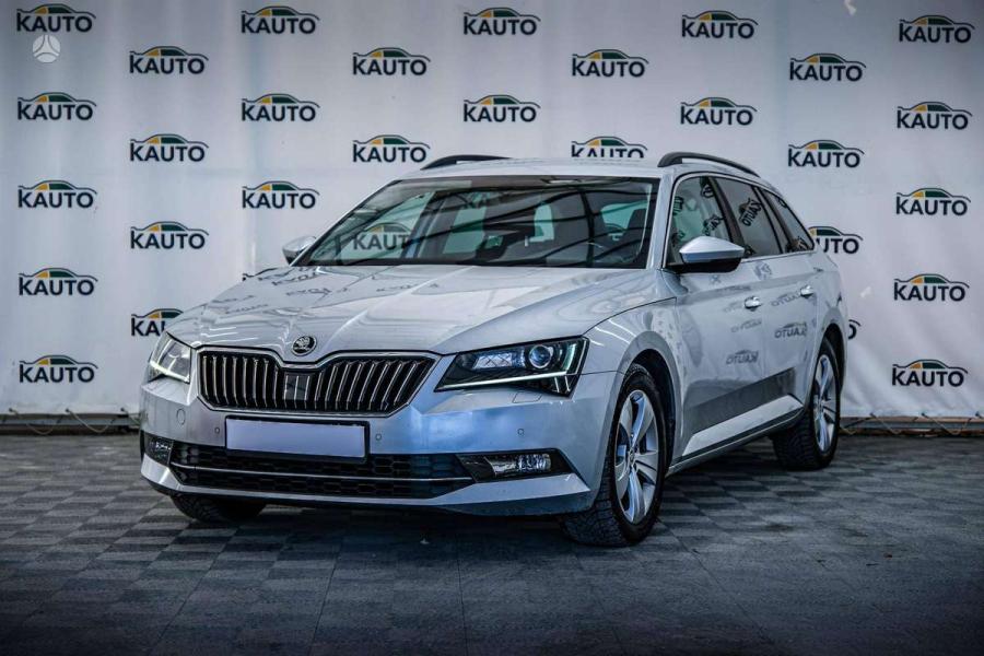 Pelēks Skoda SuperB 2016 Kauņa, ar dzinēja tilpumu 2.00 L un nobraukumu 296 tūkst. km par 10990 €, foto 1 vietnē AUTOMOTO.COM.LV