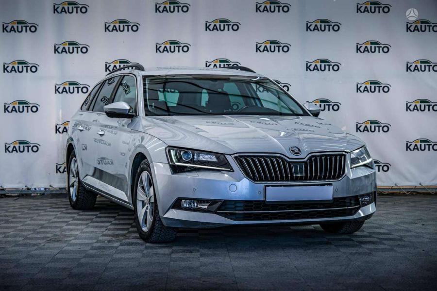 Pelēks Skoda SuperB 2016 Kauņa, ar dzinēja tilpumu 2.00 L un nobraukumu 296 tūkst. km par 10990 €, foto 3 vietnē AUTOMOTO.COM.LV