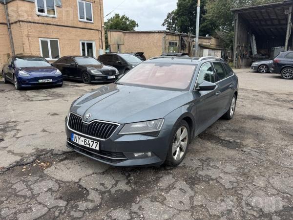 Pelēks Skoda SuperB 2016 Rīga, ar dzinēja tilpumu 2.00 L un nobraukumu 0 tūkst. km par 5600 €, foto 1 vietnē AUTOMOTO.COM.LV