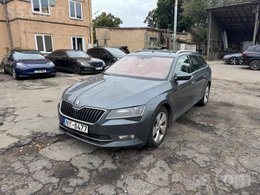 Pelēks Skoda SuperB 2016 Rīga, ar dzinēja tilpumu 2.00 L un nobraukumu 0 tūkst. km par 5600 €, foto 1 vietnē AUTOMOTO.COM.LV
