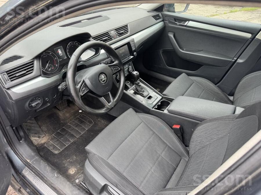 Pelēks Skoda SuperB 2016 Rīga, ar dzinēja tilpumu 2.00 L un nobraukumu 0 tūkst. km par 5600 €, foto 8 vietnē AUTOMOTO.COM.LV