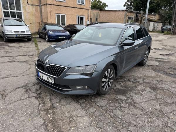 Pelēks Skoda SuperB 2016 Rīga, ar dzinēja tilpumu 2.00 L un nobraukumu 0 tūkst. km par 5800 €, foto 2 vietnē AUTOMOTO.COM.LV