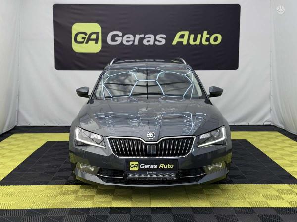 Grey Skoda SuperB 2016 in Vilnius, with an engine capacity of 1.97 L and mileage of 363 thousand km for 11200 €, photo 7 on AUTOMOTO.COM.LV