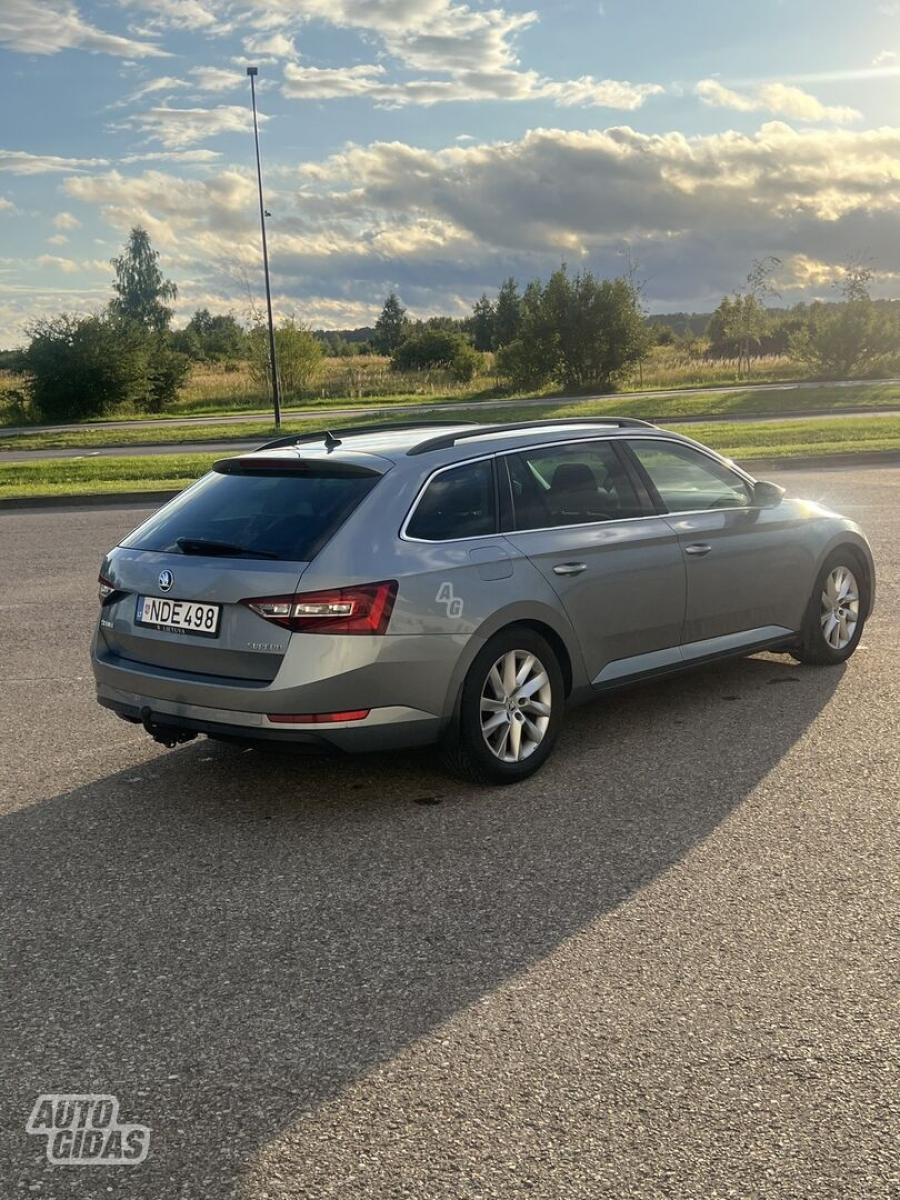 Grey Skoda SuperB 2016 in Vilnius, with an engine capacity of 1.40 L and mileage of 249 thousand km for 9500 €, photo 6 on AUTOMOTO.COM.LV