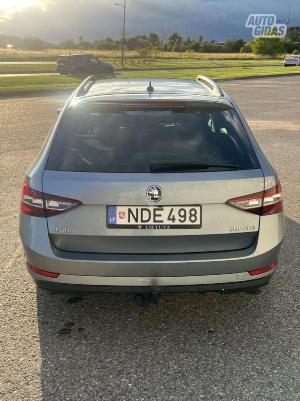 Grey Skoda SuperB 2016 in Vilnius, with an engine capacity of 1.40 L and mileage of 249 thousand km for 9500 €, photo 6 on AUTOMOTO.COM.LV