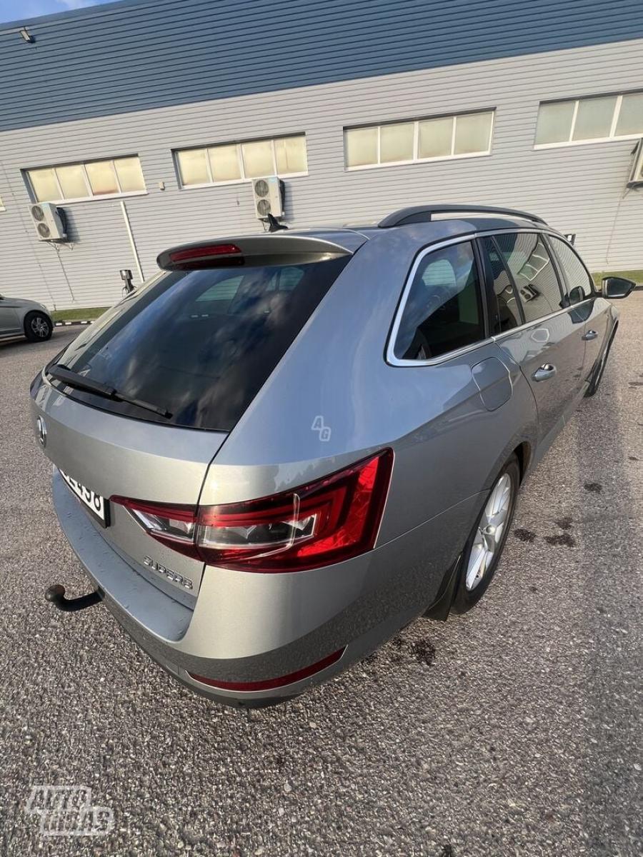Grey Skoda SuperB 2016 in Vilnius, with an engine capacity of 1.40 L and mileage of 249 thousand km for 9500 €, photo 13 on AUTOMOTO.COM.LV