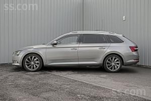 Grey Skoda SuperB 2016 in Ogre, with an engine capacity of 2.00 L and mileage of 185 thousand km for 14500 €, photo 7 on AUTOMOTO.COM.LV