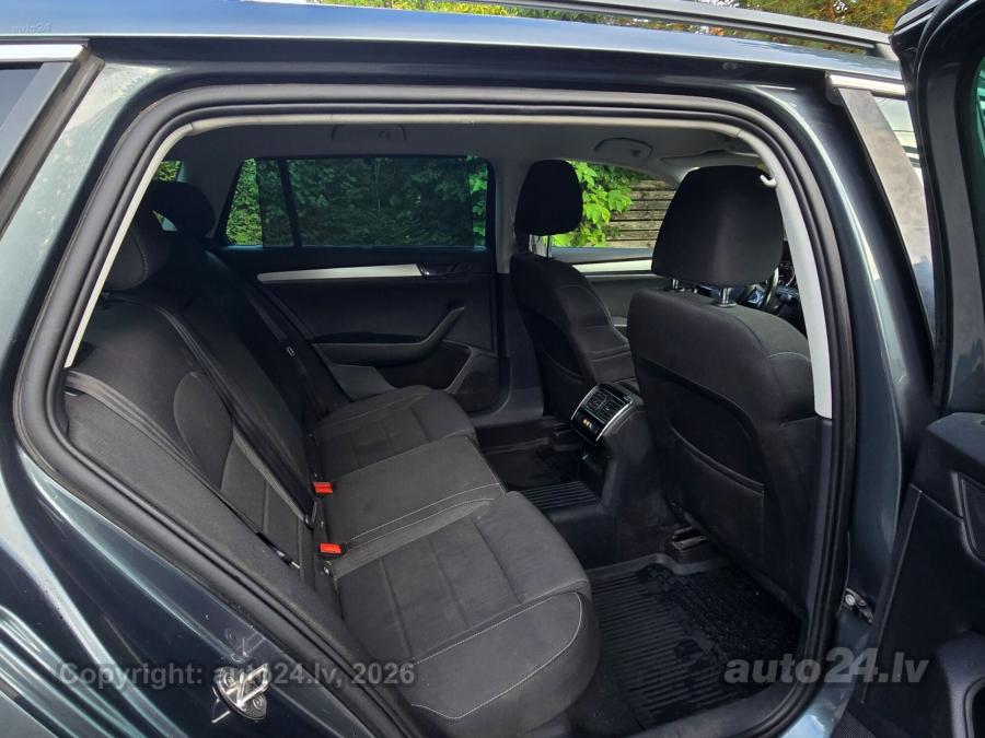 Grey Skoda SuperB 2016 in Tallinn, with an engine capacity of 1.80 L and mileage of 276 thousand km for 8990 €, photo 12 on AUTOMOTO.COM.LV