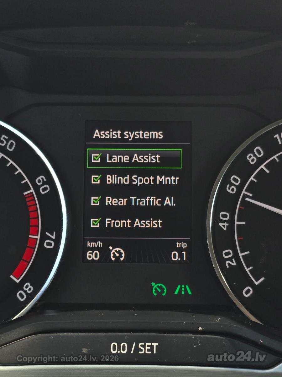 Grey Skoda SuperB 2016 in Tallinn, with an engine capacity of 1.80 L and mileage of 276 thousand km for 8990 €, photo 25 on AUTOMOTO.COM.LV