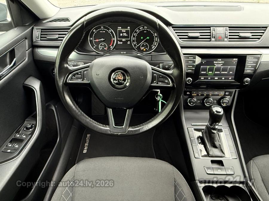 Grey Skoda SuperB 2016 in Tartu, with an engine capacity of 1.60 L and mileage of 281 thousand km for 9799 €, photo 9 on AUTOMOTO.COM.LV