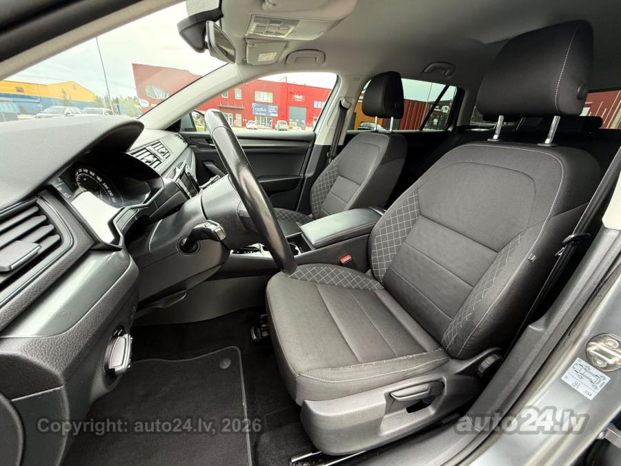 Grey Skoda SuperB 2016 in Tartu, with an engine capacity of 1.60 L and mileage of 281 thousand km for 9799 €, photo 15 on AUTOMOTO.COM.LV