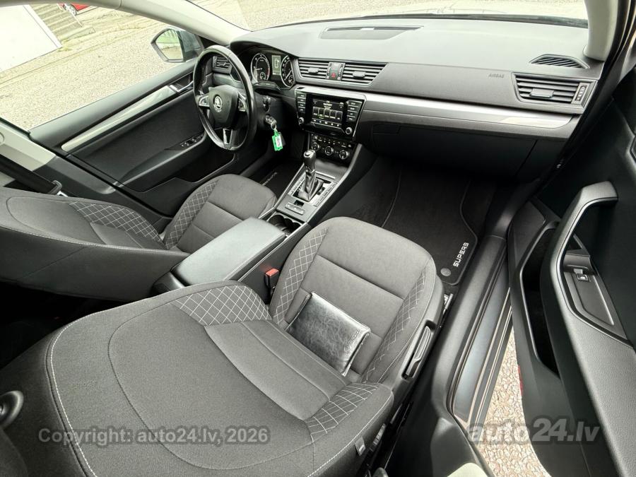 Grey Skoda SuperB 2016 in Tartu, with an engine capacity of 1.60 L and mileage of 281 thousand km for 9799 €, photo 16 on AUTOMOTO.COM.LV